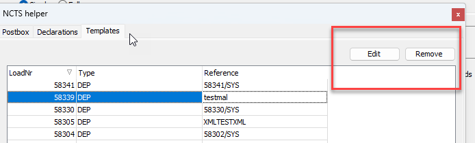 NCTS 5 - Templates