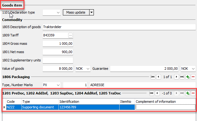 NCTS 5 - Final Rules N830 and NZZZ