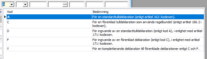AES - Customs declaration for exports - CC515C