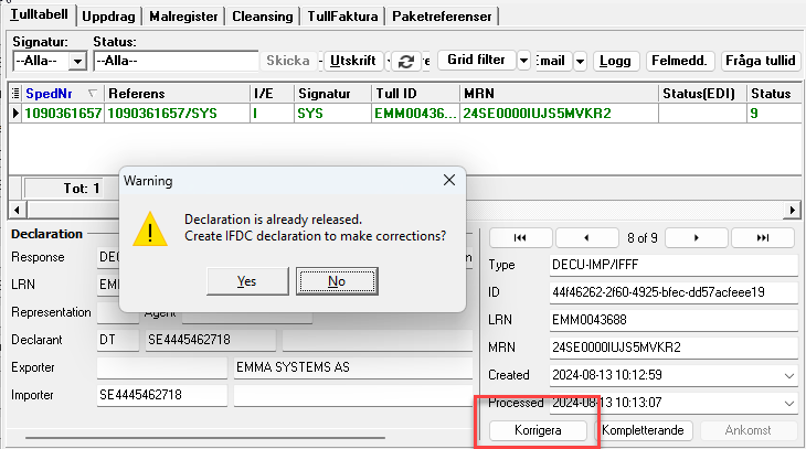 IFD - Simplified import declaration