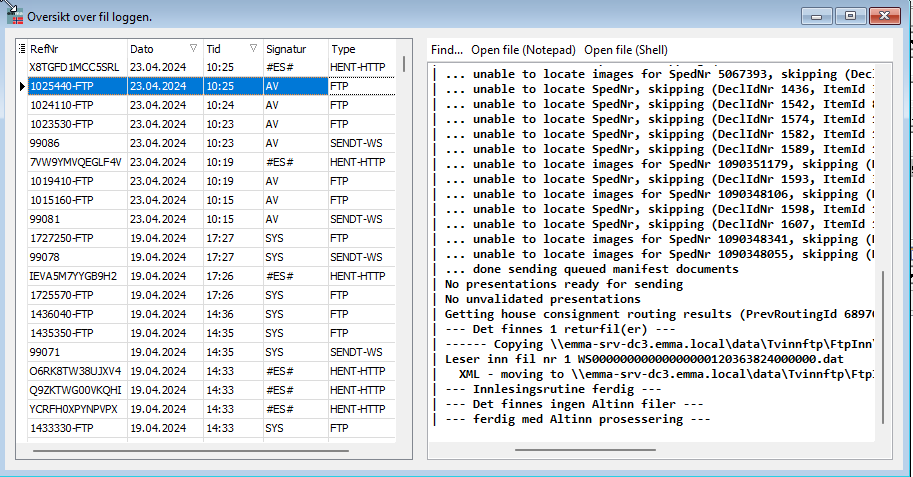 Customs Clearance NO - Boss user & Admin functions
