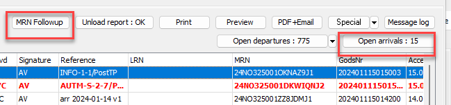 NCTS 5 SE - Arrival Notice and Unloading message