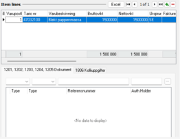 AES - Customs declaration for exports - CC515C