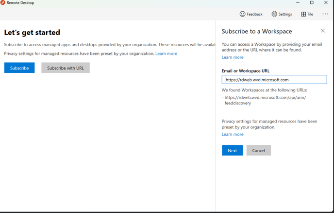 Emma Azure user setup
